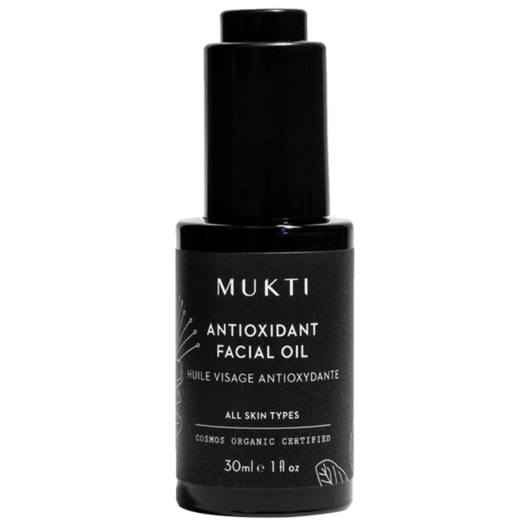 Mukti Organics Antioxidant Facial Oil Omega 3 6 9 30ML - Adore Beauty