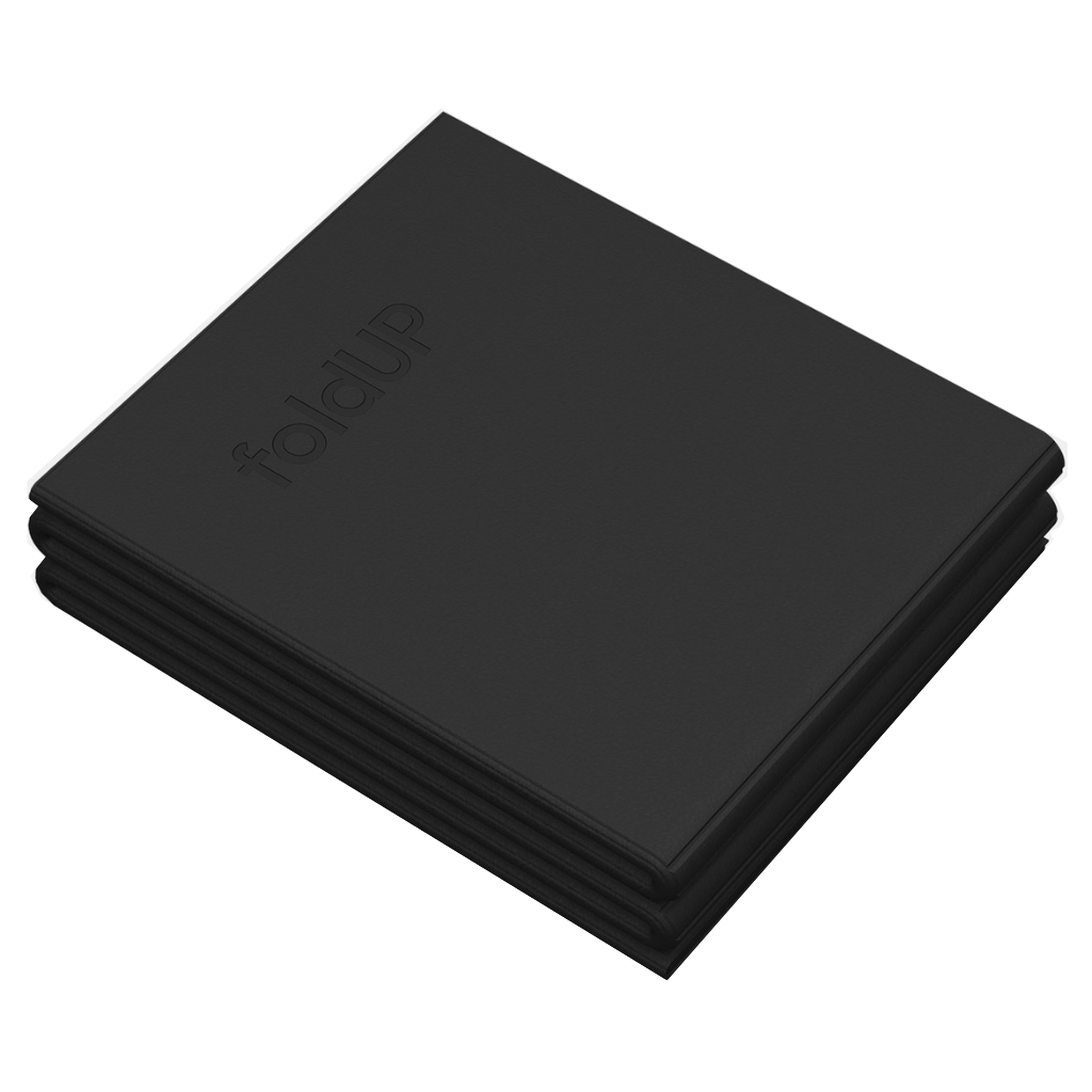 foldUP The Movement Mat - Black foldable yoga mat - Adore Beauty