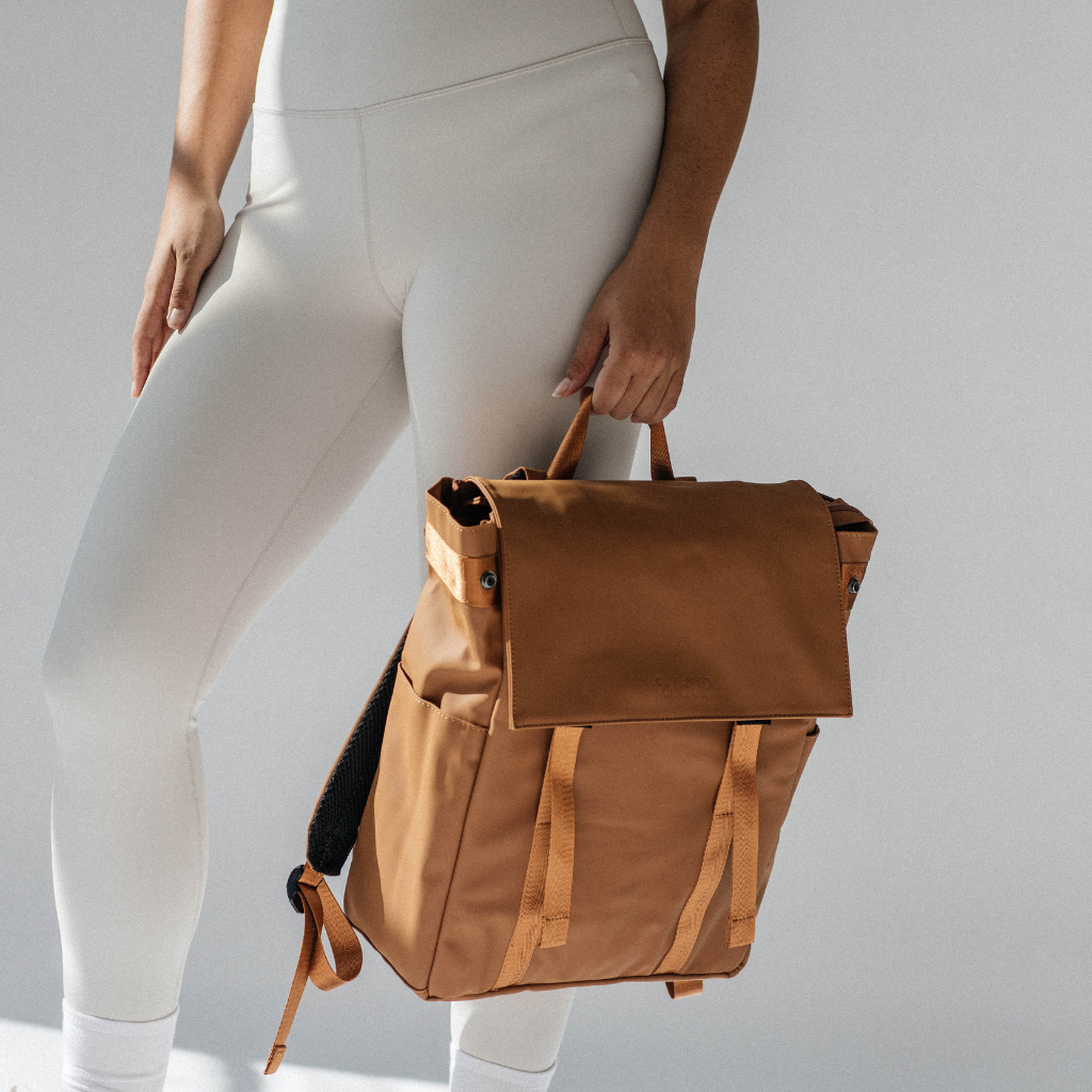 foldUP The Everyday Bag - Rust Backpack- Adore Beauty
