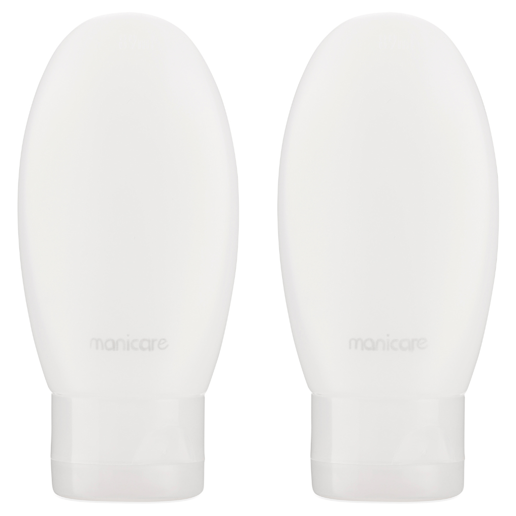 Manicare Travel Tubes 2pk - Refillable travel tubes - Adore Beauty