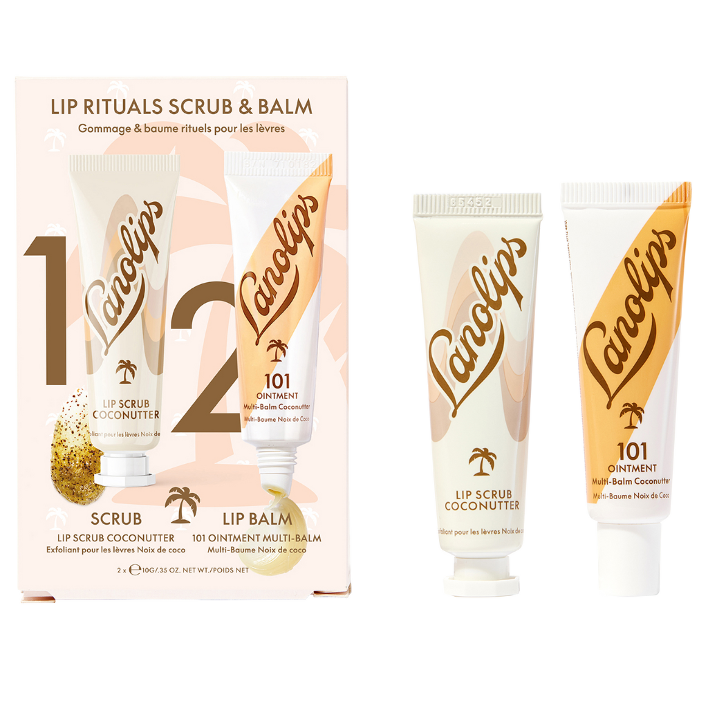 Lanolips Rituals Scrub & Balm Coconutter (2 x 10g) AU | Adore Beauty