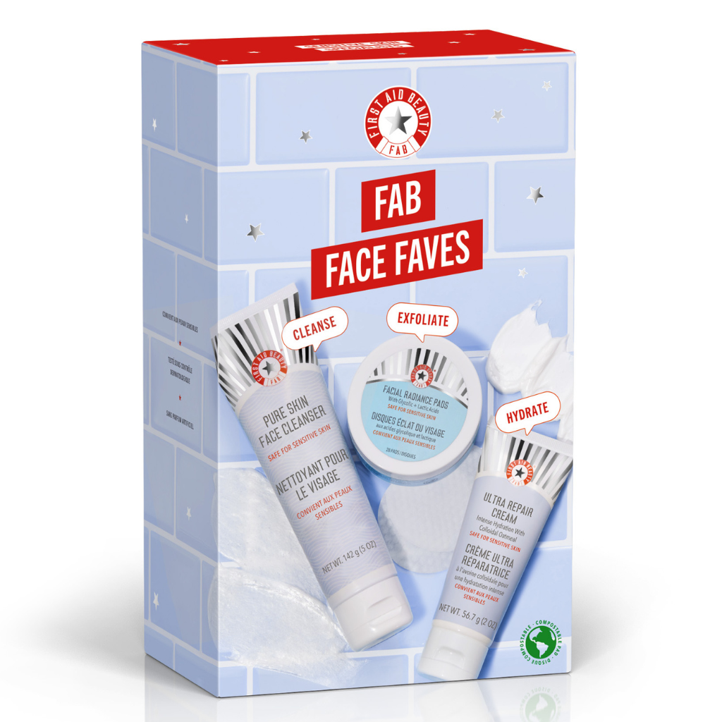 FIRST AID BEAUTY Faves Face Kit 3pc AU | Adore Beauty