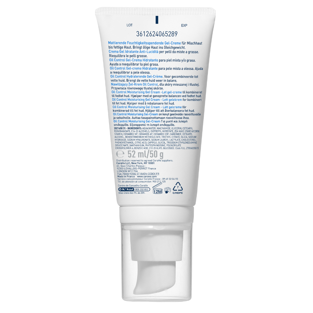 CeraVe Oil Control Moisturising Gel-Cream (52ml) - Adore Beauty