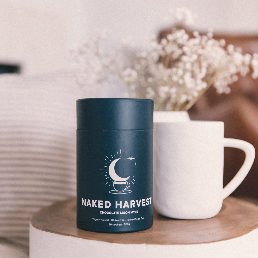 Naked Harvest Hot Choc Moon Mylk 200g - Adore Beauty
