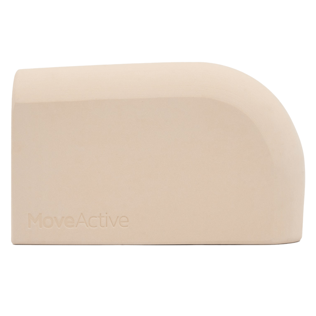 MoveActive Curved Yoga Block - Almond AU | Adore Beauty