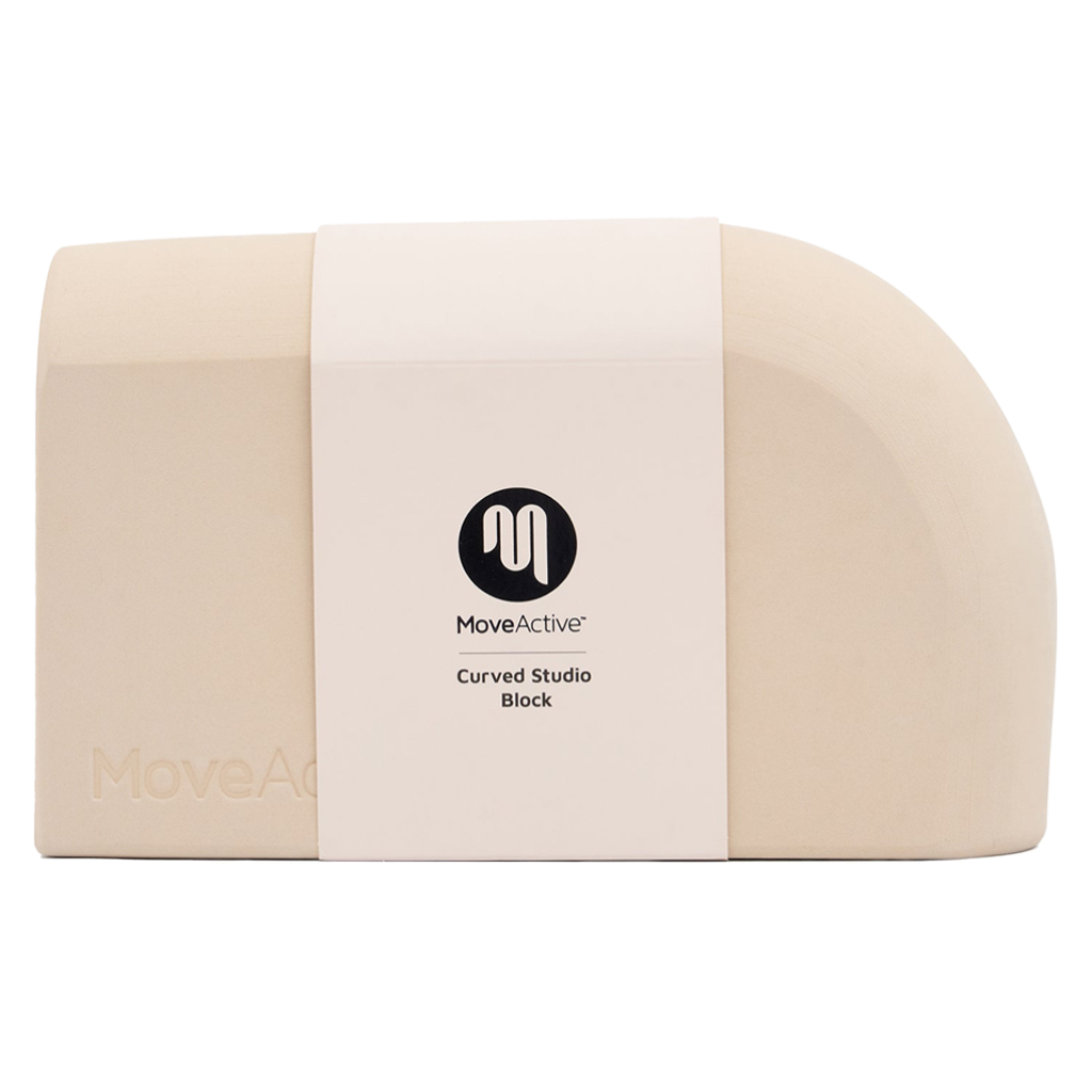 MoveActive Curved Yoga Block - Almond AU | Adore Beauty