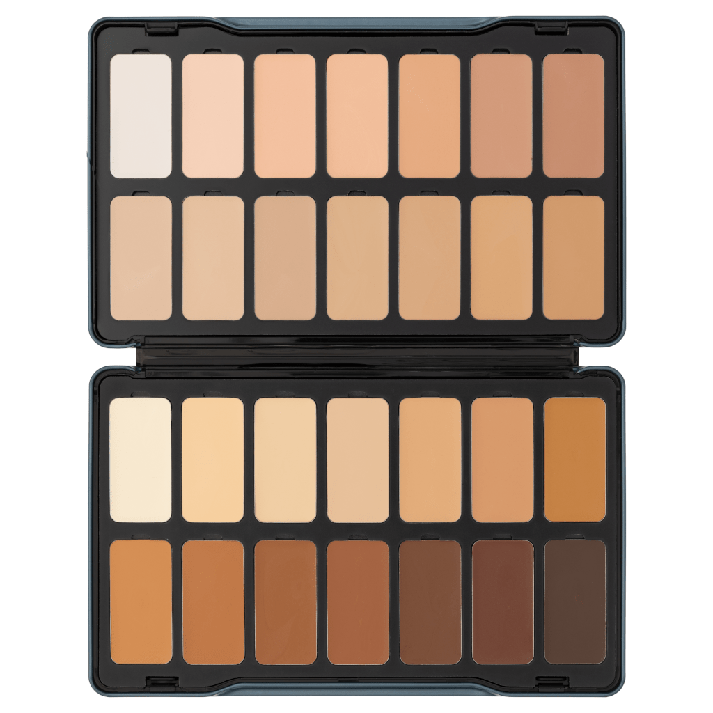 Kryolan Digital Complexion Cream Foundation 28 Pan Palette