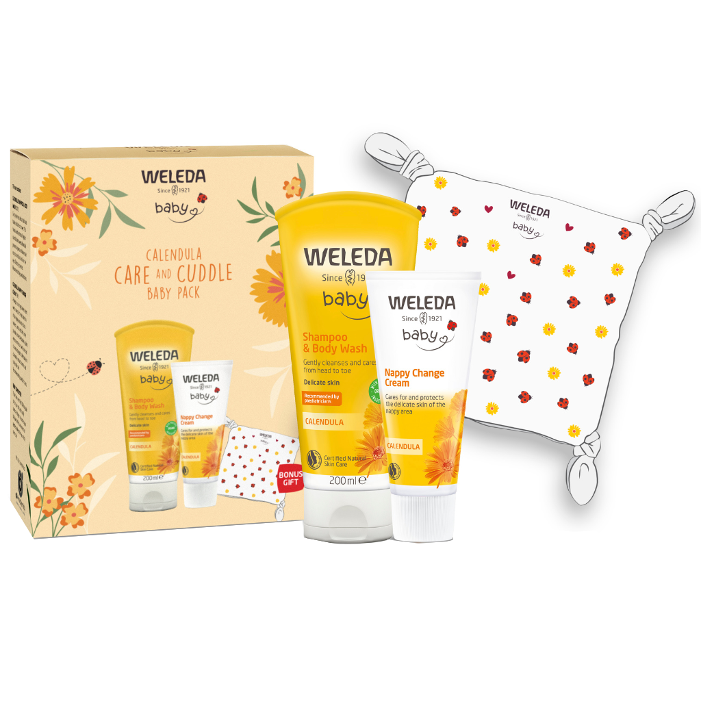 Weleda Calendula Care and Cuddle Baby Pack - Adore Beauty