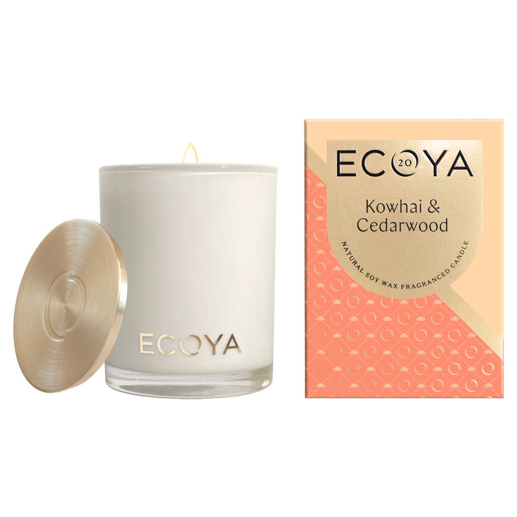 ECOYA Limited Edition Kowhai & Cedarwood Madison Candle