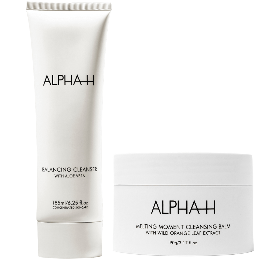 Alpha-H Gentle Double Cleanse Duo Bundle AU | Adore Beauty