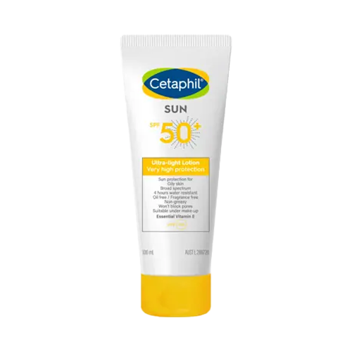 Cetaphil Sun SPF 50+ Ultra Light Lotion 100ml - Cetaphil Sunscreen