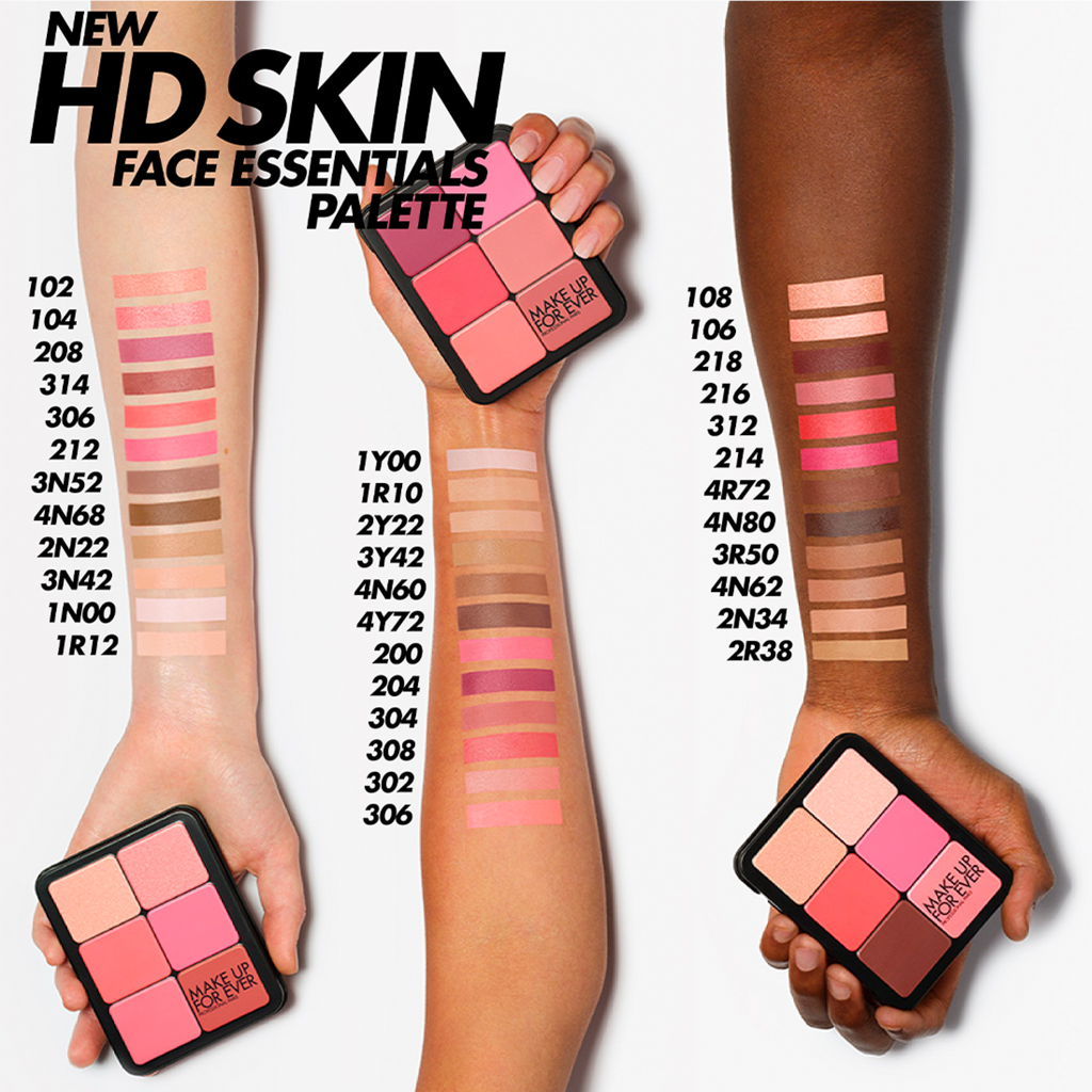 MAKE UP FOR EVER HD Skin Face Essentials Palette H2