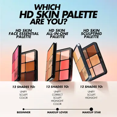 MAKE UP FOR EVER HD Skin Face Essentials Palette H2