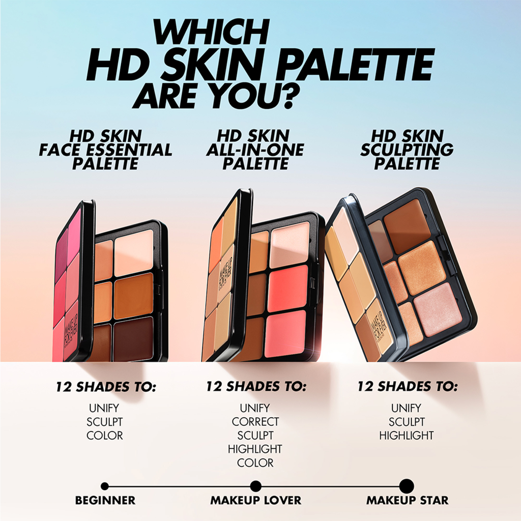 MAKE UP FOR EVER HD Skin Face Essentials Palette H3