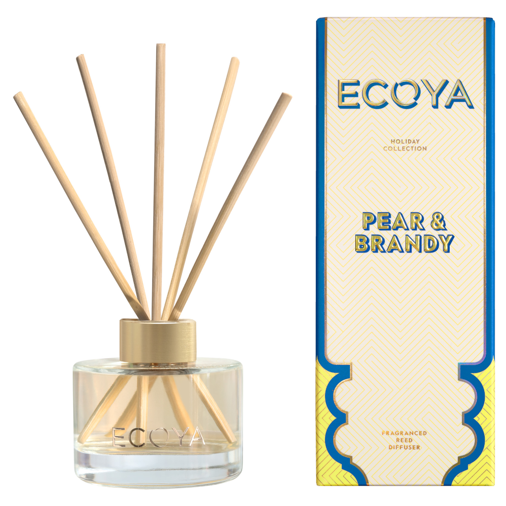 ECOYA Pear & Brandy Mini Diffuser 50mL - Adore Beauty