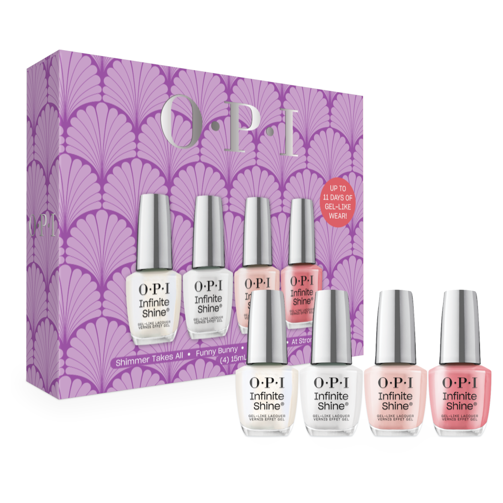 OPI Infinite Shine Quad Gift Set 4x15mL - Adore Beauty