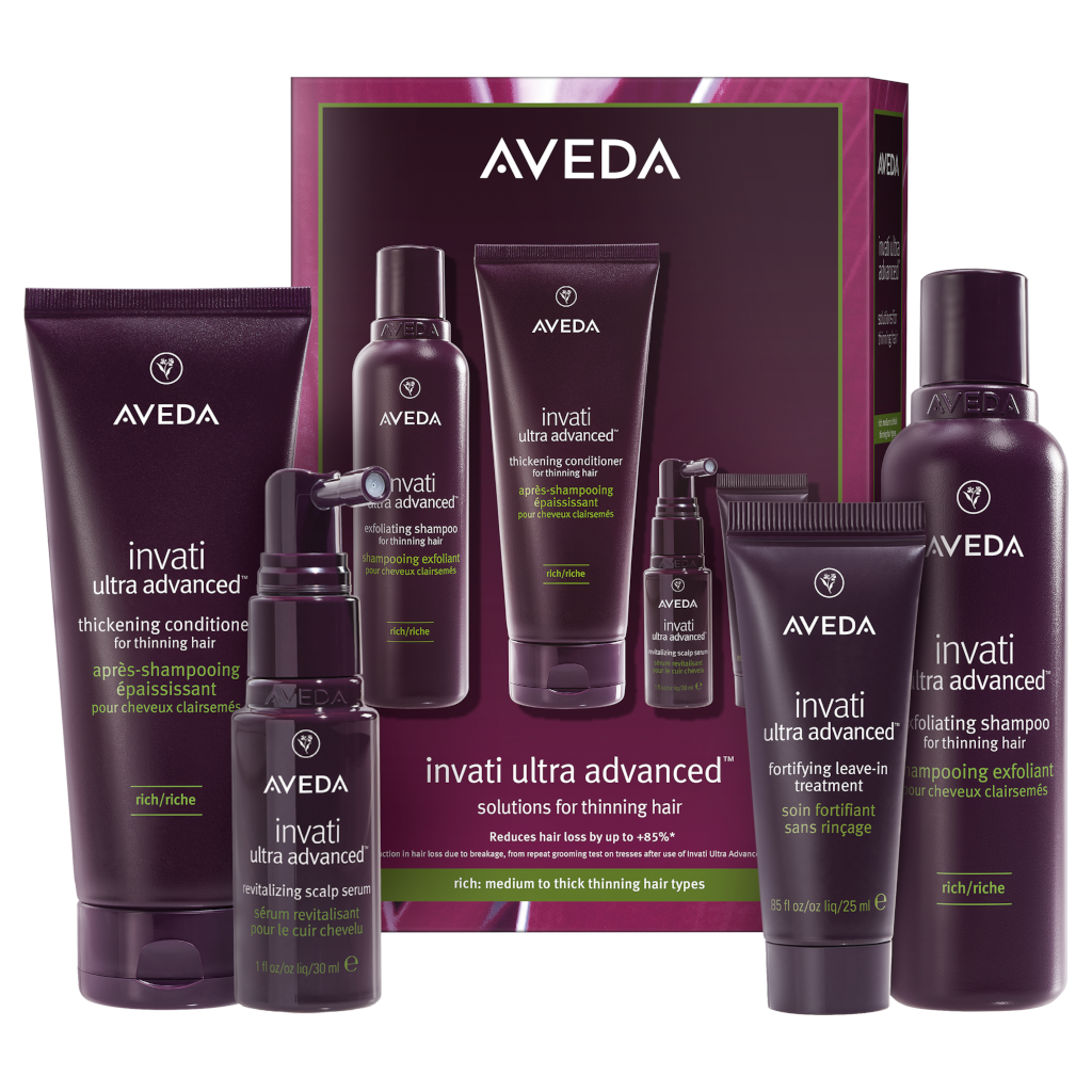 AVEDA Invati Ultra Advanced Rich Value Kit | Hair Loss Solution