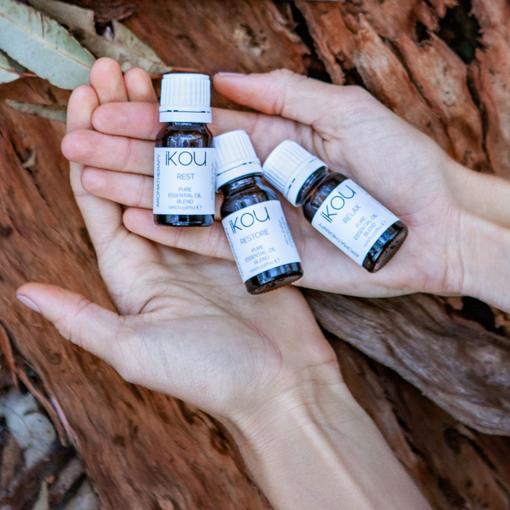 iKOU Rest Relax Restore Essential Oil Trio Set - Adore Beauty