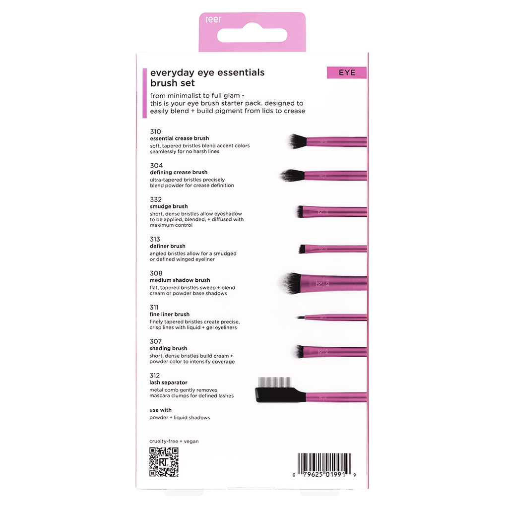 Real Techniques Everyday Essentials Eye Set AU | Adore Beauty