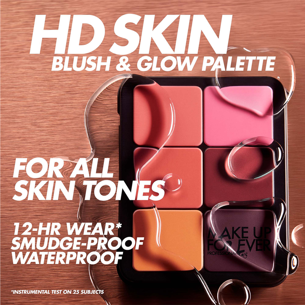 MAKE UP FOR EVER HD Skin Blush & Glow Palette - Adore Beauty