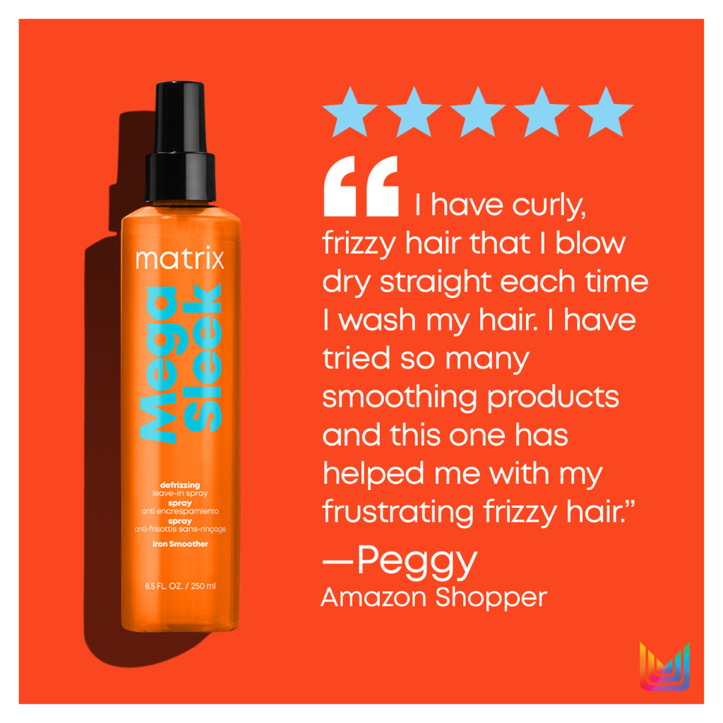 Matrix Mega Sleek Iron Smoother | Heat Protectant | Shop at Adore Beauty