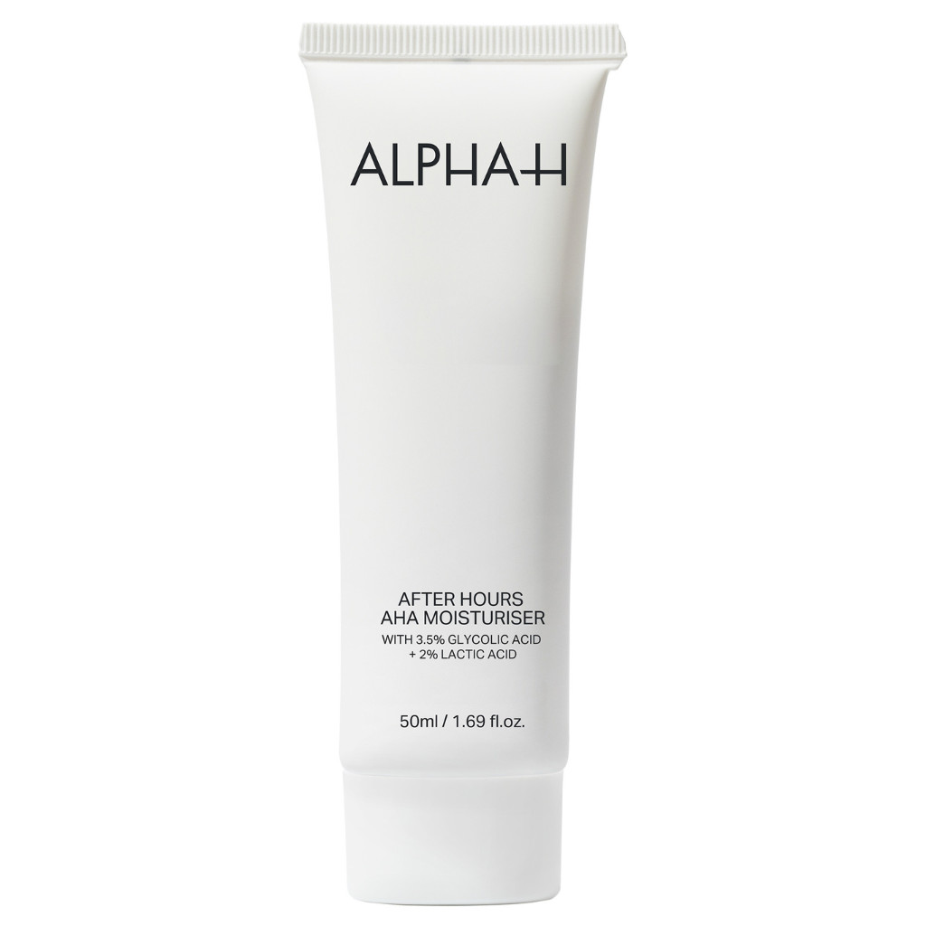 Alpha-H After Hours AHA Moisturiser with 5% Glycolic Acid and 2.5% ...