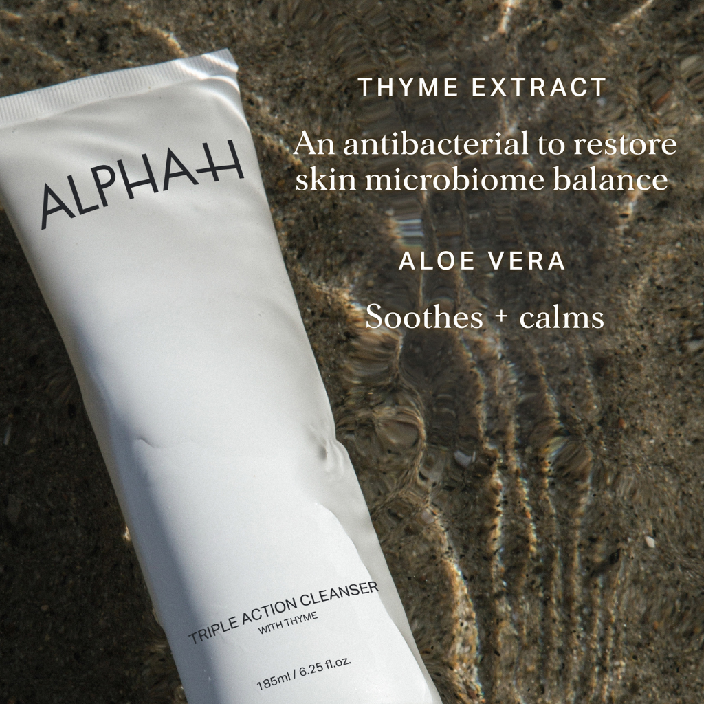 Alpha-H Triple Action Cleanser 185mL: Thorough Cleanse