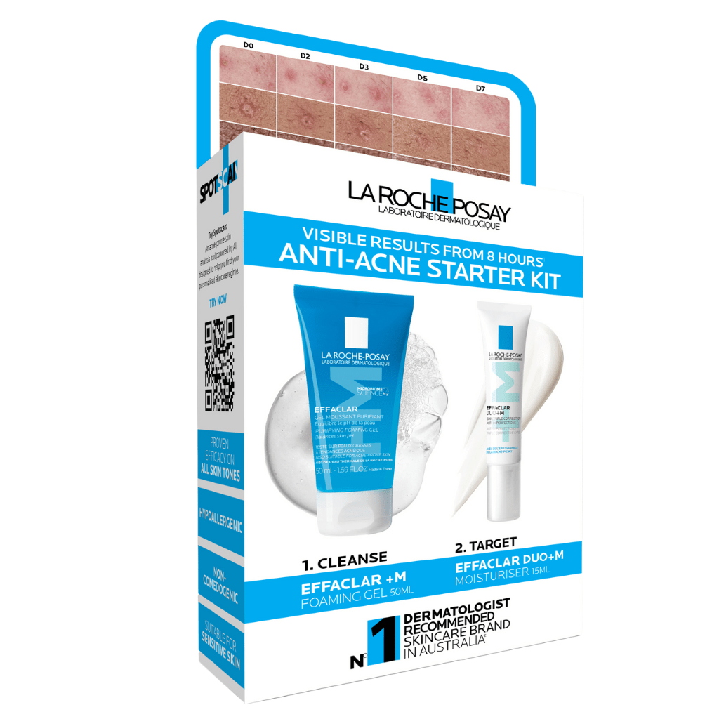 La Roche-Posay Effaclar Anti-Acne Skincare Starter Kit- AU