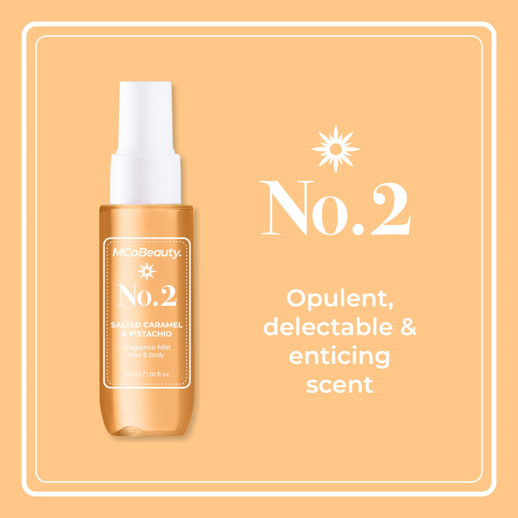 MCoBeauty Fragrance Mist Hair & Body 30mL 4 Piece Set