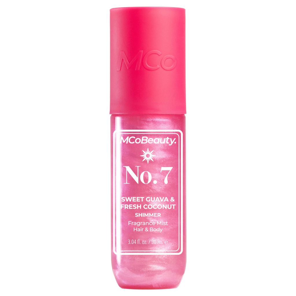 MCoBeauty Shimmer Fragrance Mist Hair & Body 90mL - No.7 (Sweet Guava ...