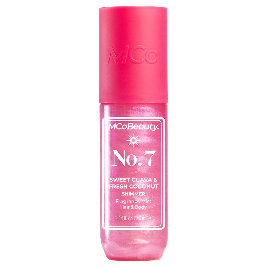 MCoBeauty Shimmer Fragrance Mist Hair & Body 90mL - No.7 (Sweet Guava ...