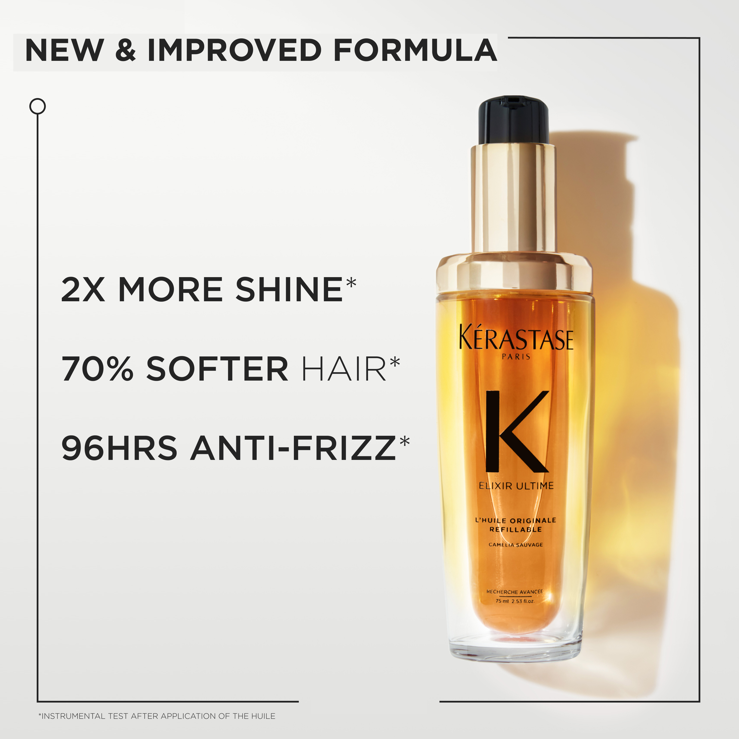 Kérastase Elixir Ultime Hair Oil Refill | 75ml Eco-Friendly Hair Oil Refill
