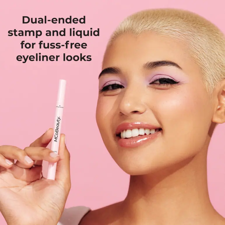 MCoBeauty Mini Winged Eyeliner Stamp & Liquid Eyeliner Duo