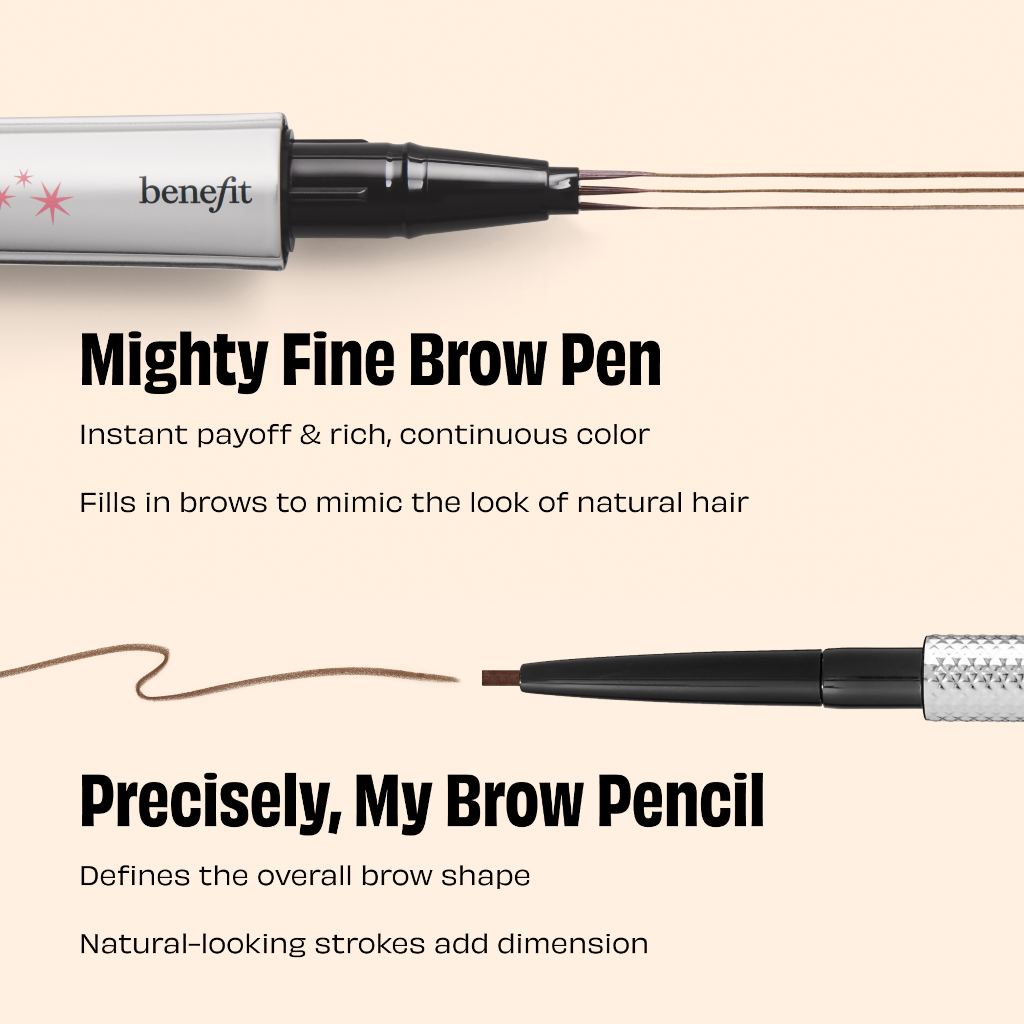 Benefit Mighty Fine Brow Pen - Adore Beauty