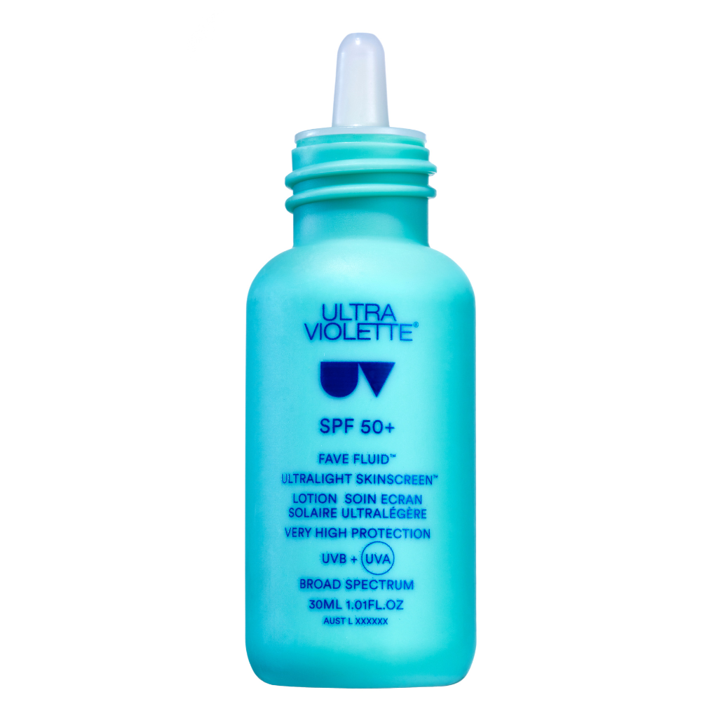 Ultra Violette Fave Fluid SPF 50+ Ultralight Fragrance Free SKINSCREEN 30ml