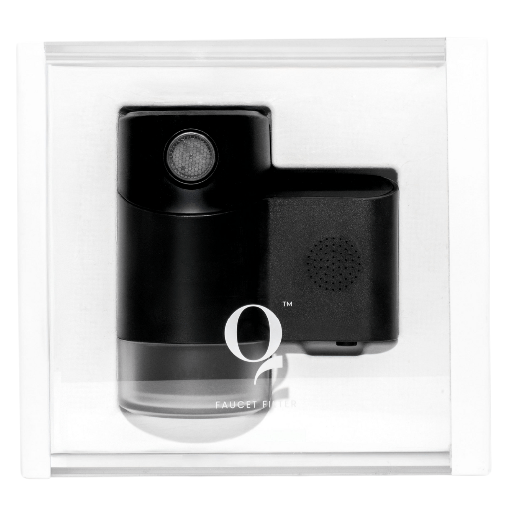 Qure Skincare Faucet Filter Black - Adore Beauty