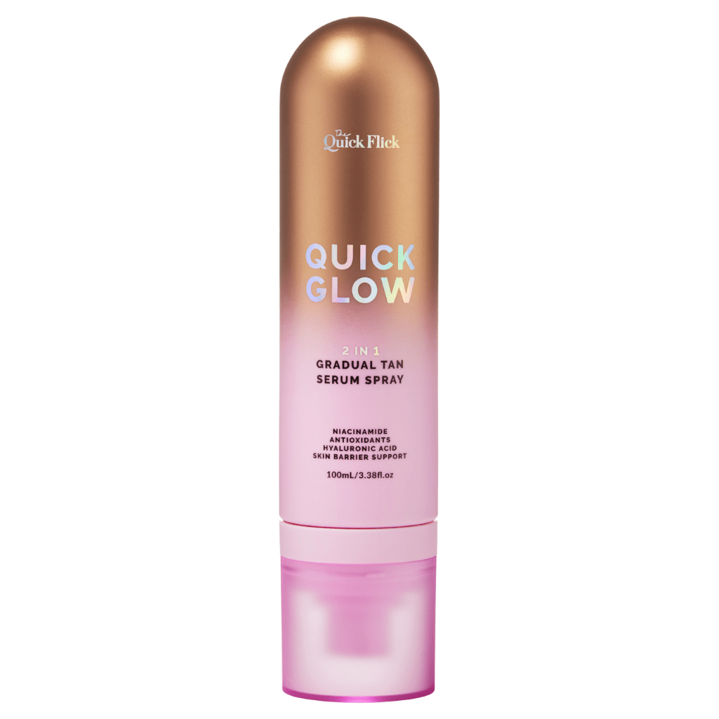 The Quick Flick Quick Glow Gradual Tan Serum Spray
