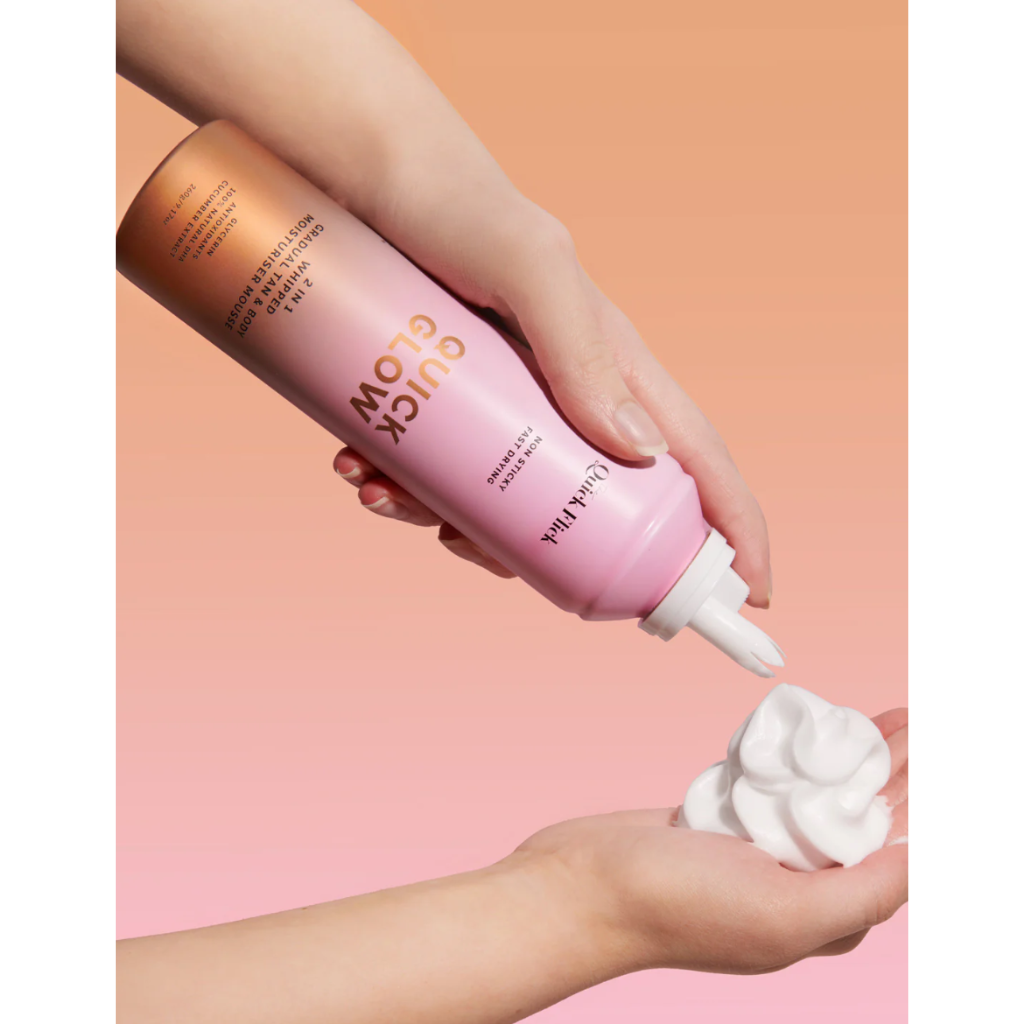 The Quick Flick Quick Glow Whipped Gradual Tan Mousse