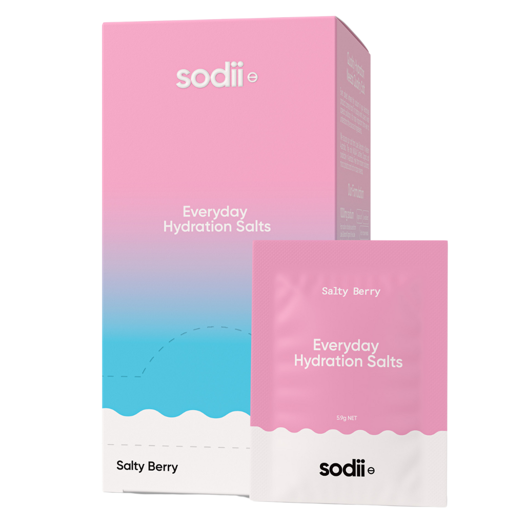 Sodii Everyday Hydration Salts - 30 Sachets - Salty Berry