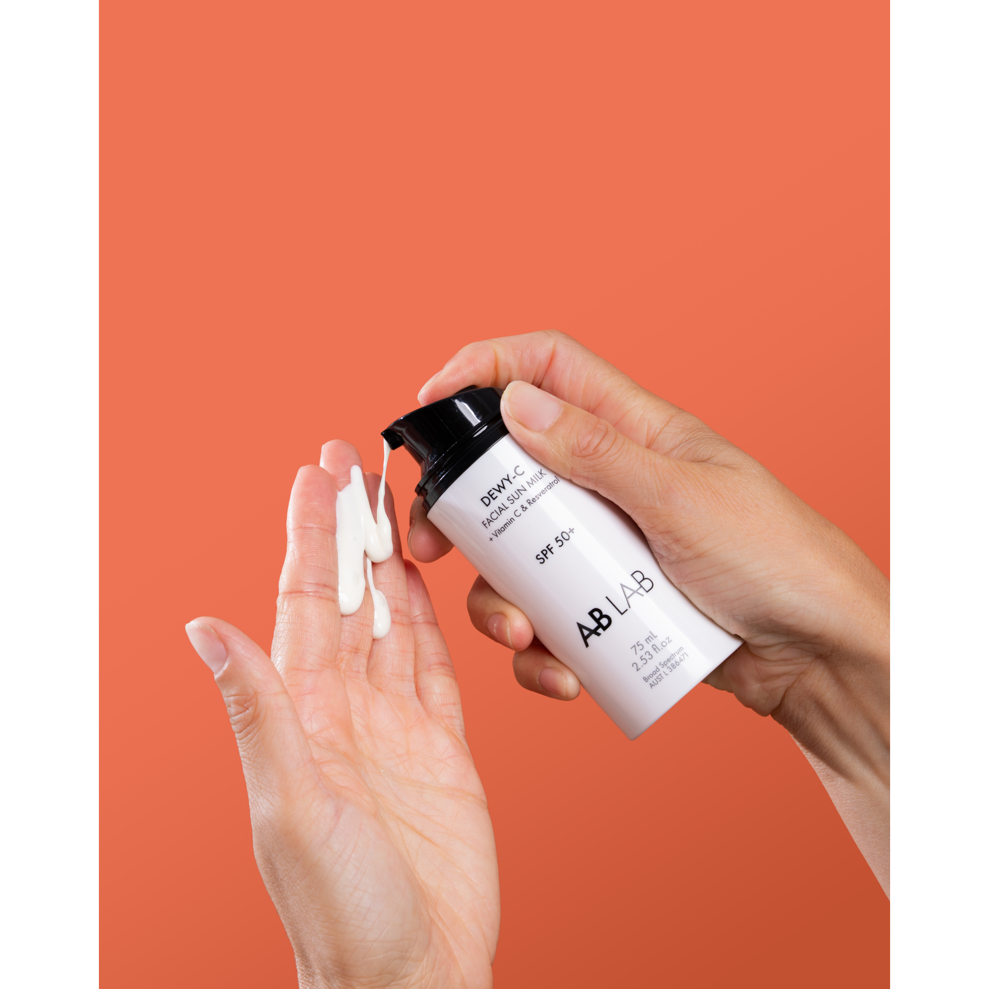 AB LAB Dewy-C SPF50+ Facial Sun Milk 75mL - Adore Beauty