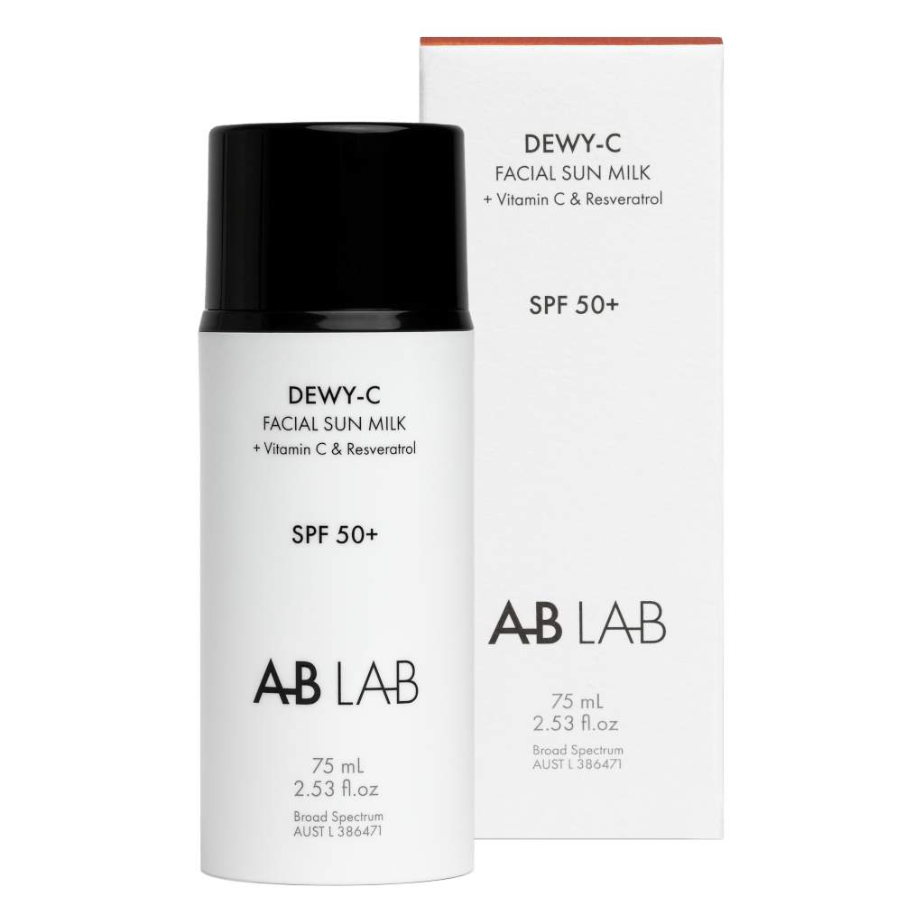 AB LAB Dewy-C SPF50+ Facial Sun Milk 75mL - Adore Beauty