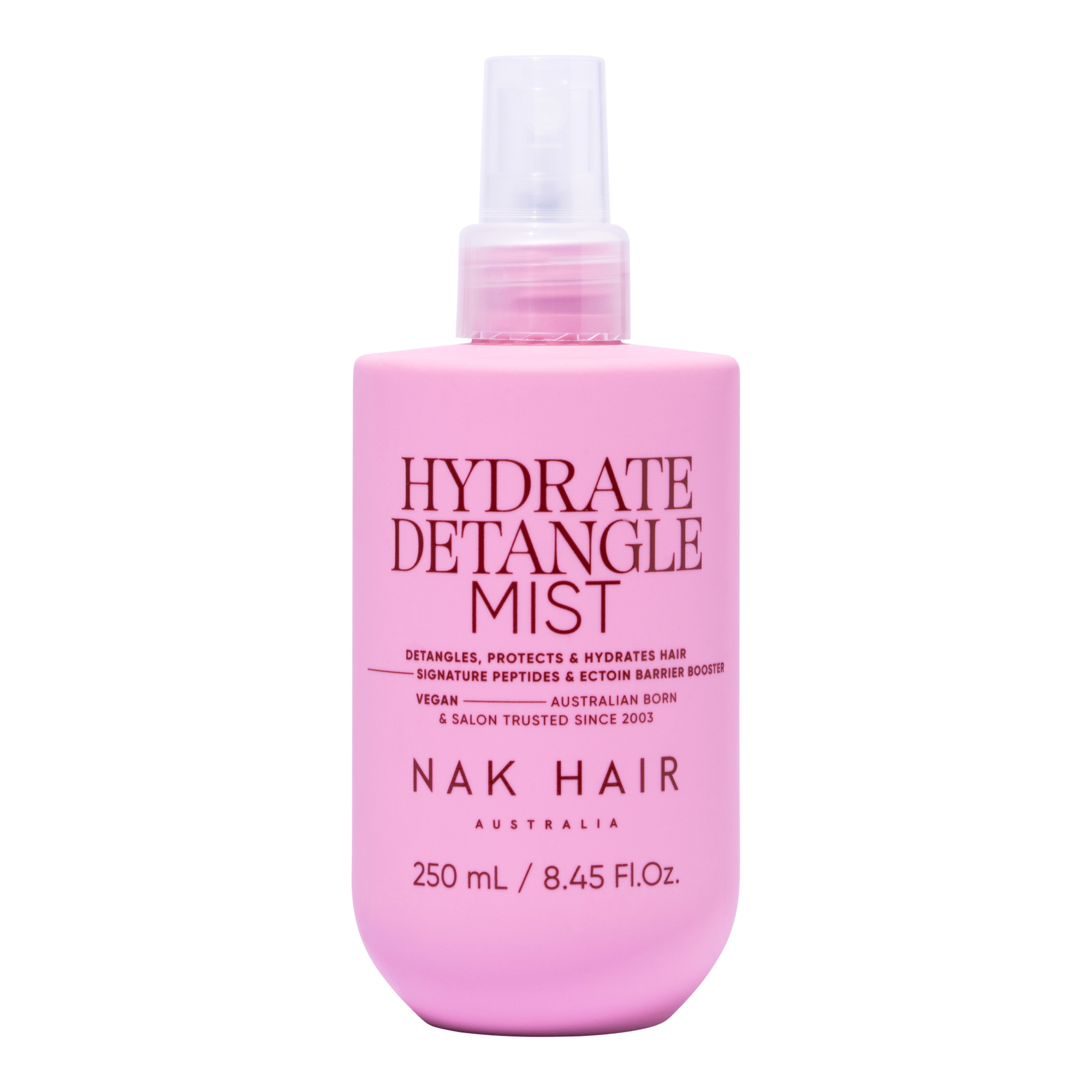 NAK Hair Hydrate Detangle Mist 250ml - Adore Beauty