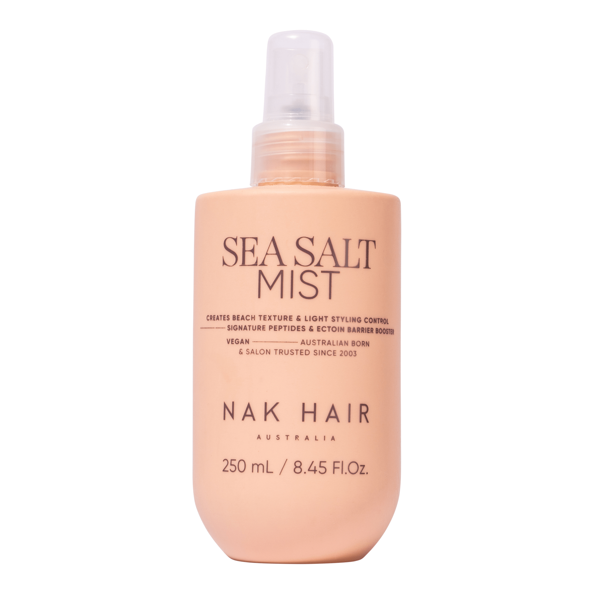 NAK Hair Sea Salt Mist 250ml- NAK Styling Spray- Adore Beauty