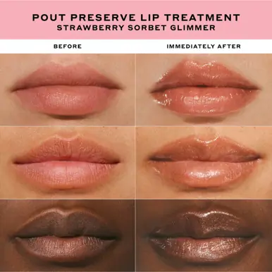 Ole Henriksen Pout Preserve Peptide Lip Treatment, Strawberry Sorbet ...