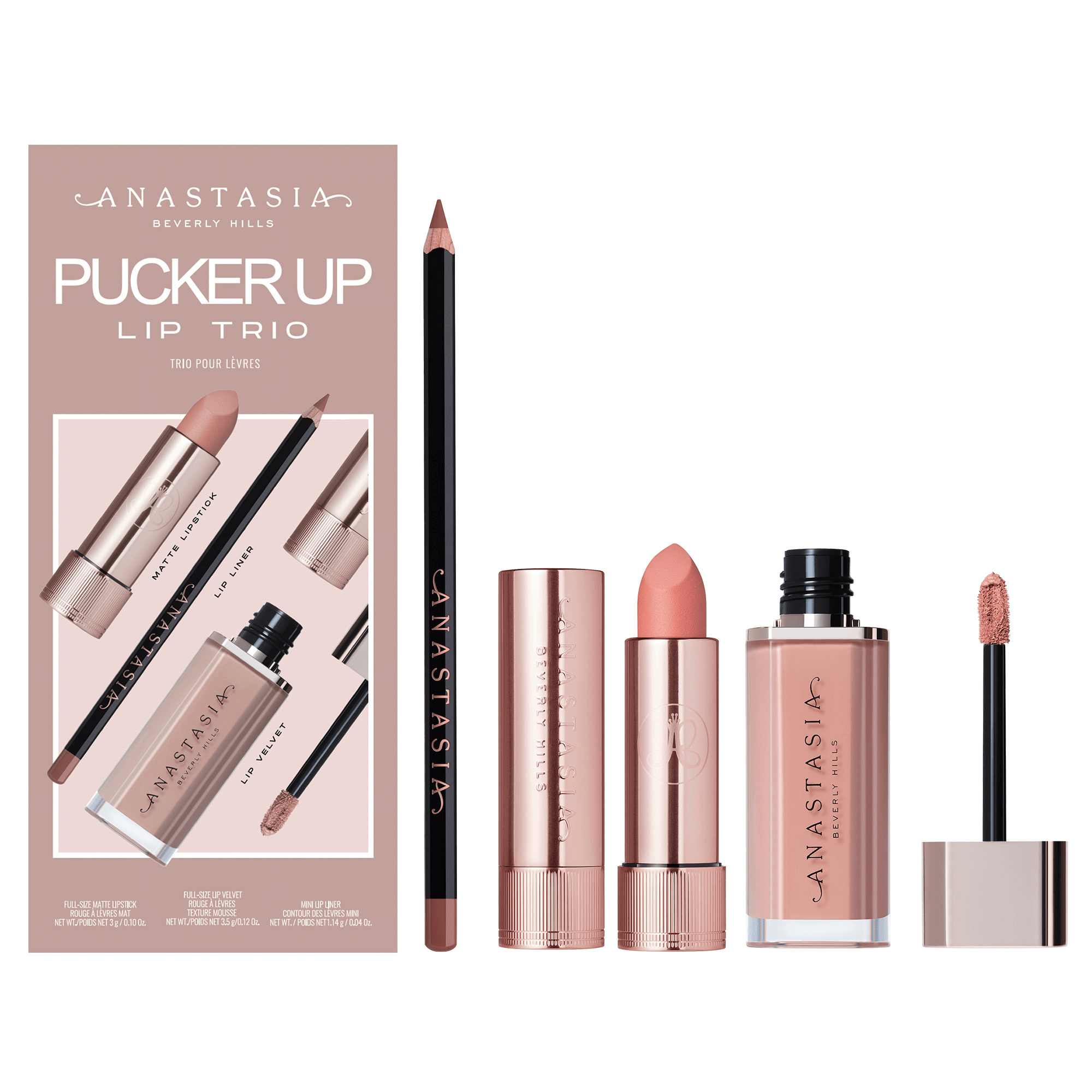 Anastasia Beverly Hills Pucker Up Lip Trio AU | Adore Beauty