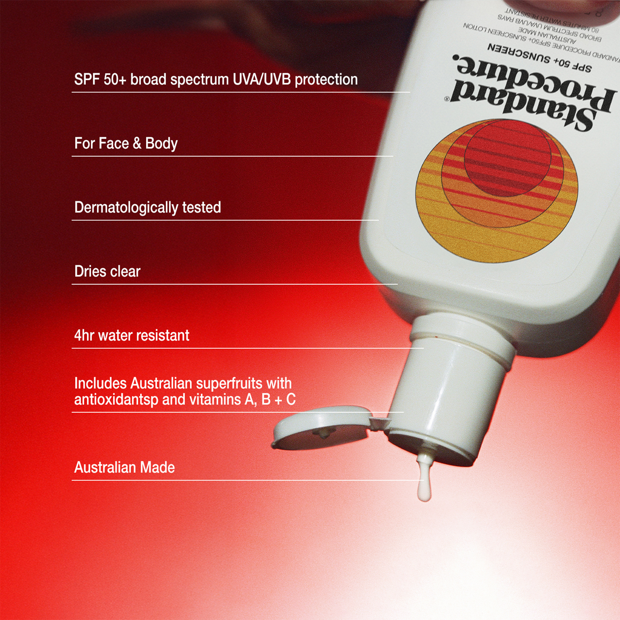 Standard Procedure SPF 50+ Sunscreen 250ml - Adore Beauty