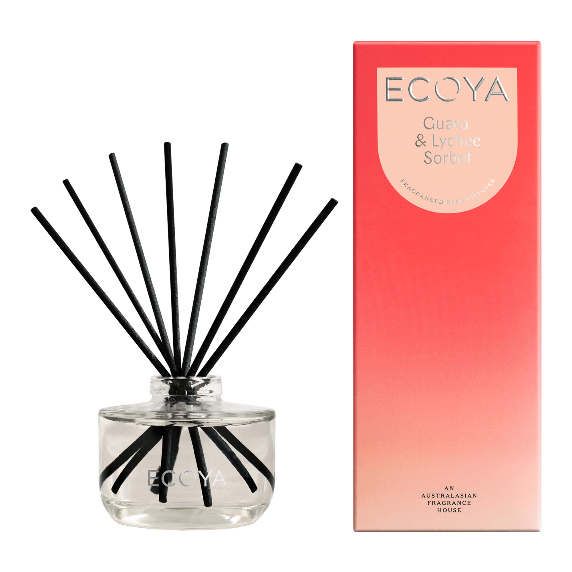 ECOYA Reed Diffuser Guava & Lychee Sorbet 200ml