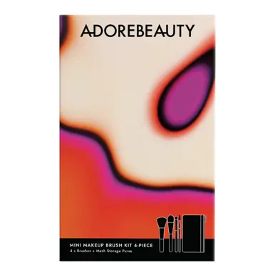 Adore Beauty Mini Makeup Brush Kit 4-Piece LIMITED EDITION