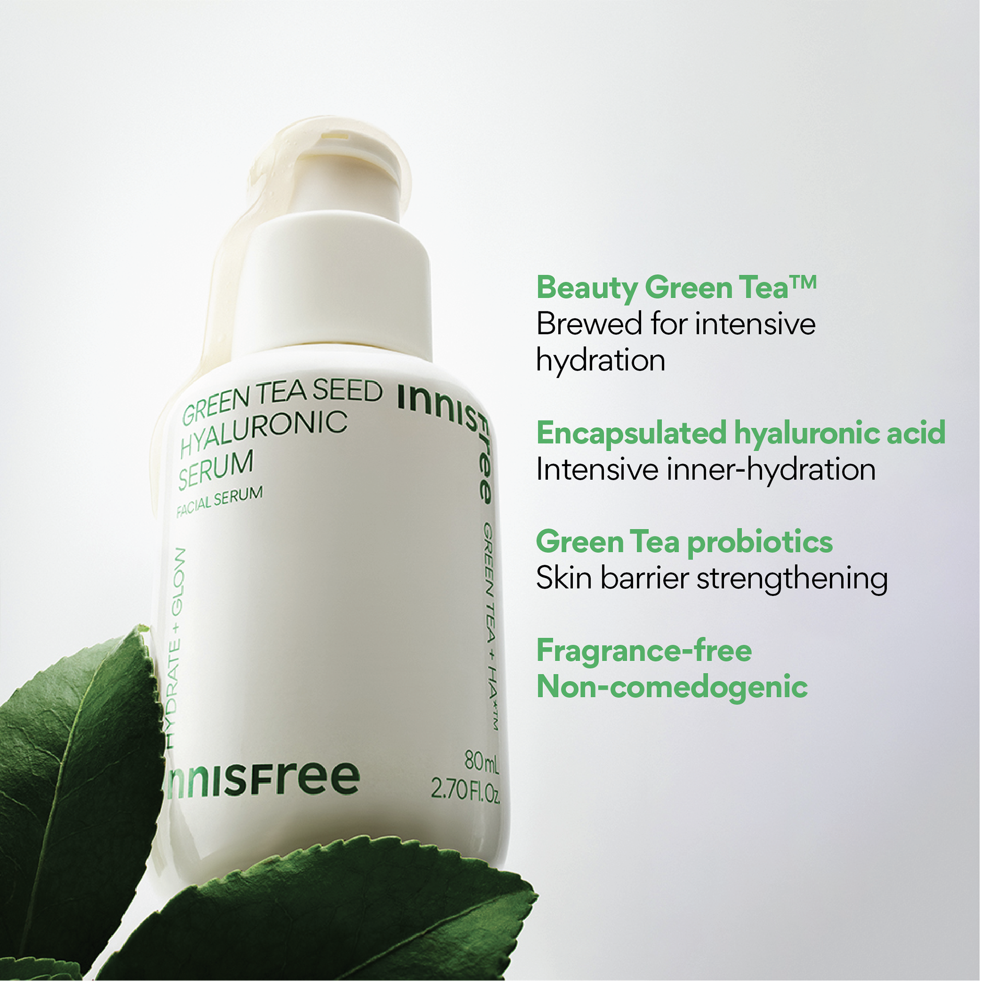 INNISFREE Green Tea Seed Hyaluronic Serum 80ml