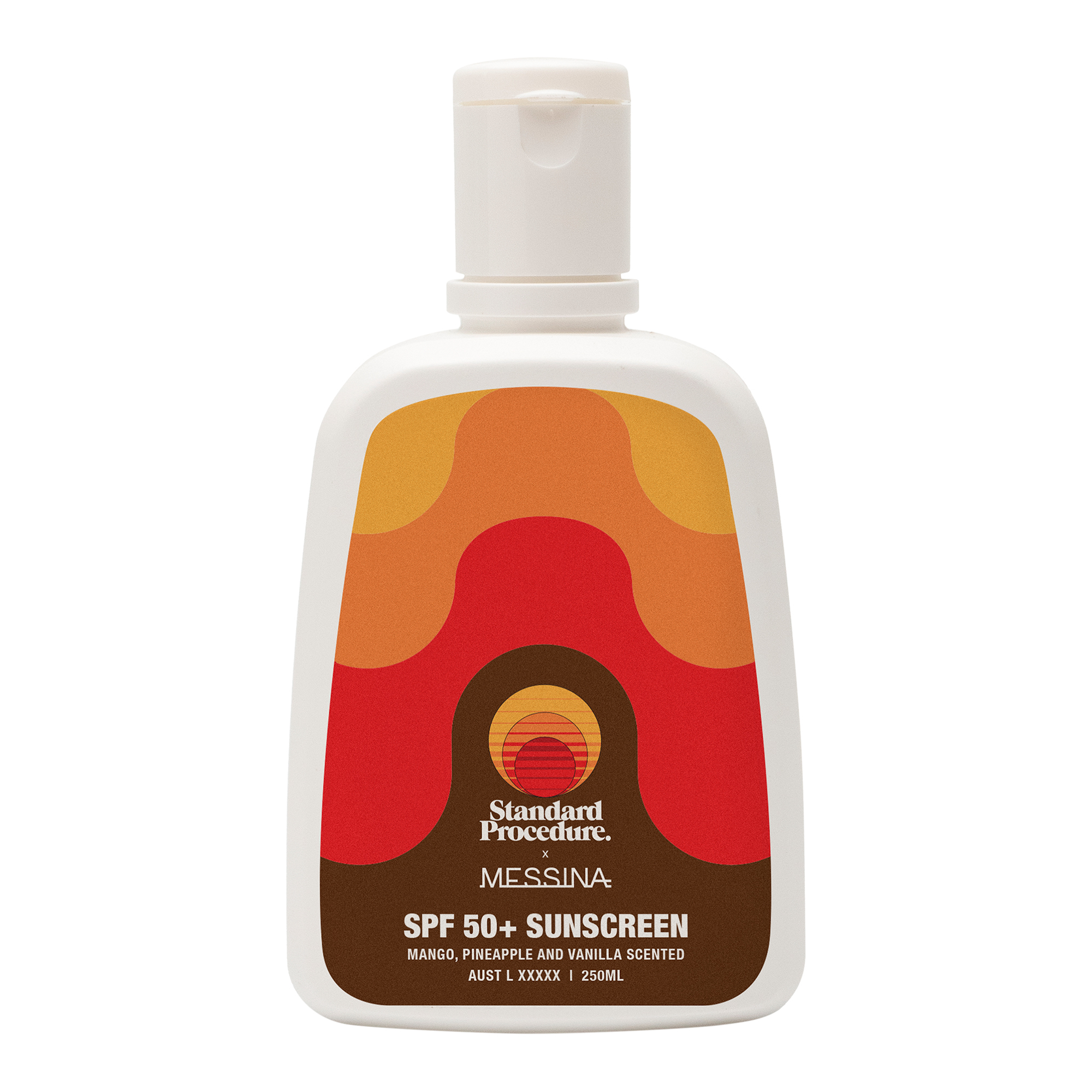 Standard Procedure x Messina Tropical Vanilla SPF 50+ Sunscreen 250ml ...